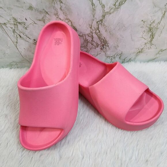 wild fable | Shoes | Wildfable Bright Pink Slides | Poshmark